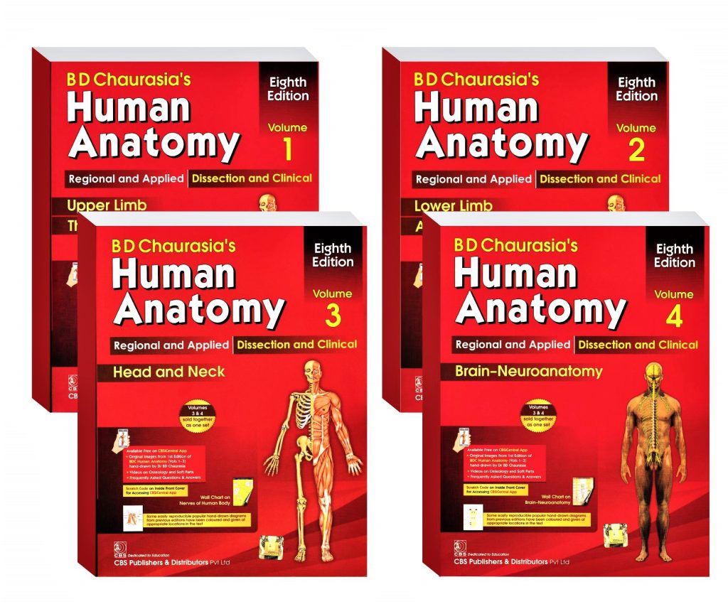 BD CHAURASIAS HUMAN ANATOMY , REGIONAL AND APPLIED DISSECTION AND ...